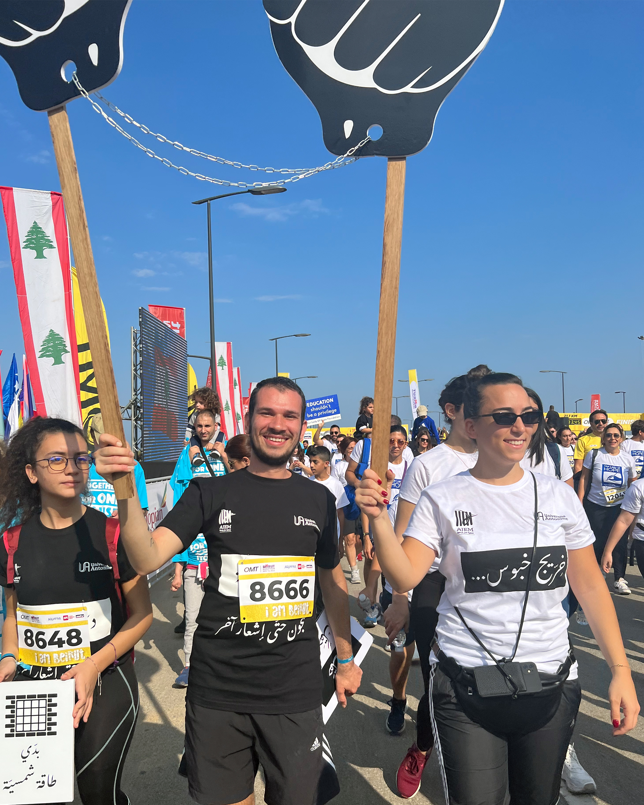 OMT Beirut Marathon 2022: UA Community Running for a Cause | Antonine ...